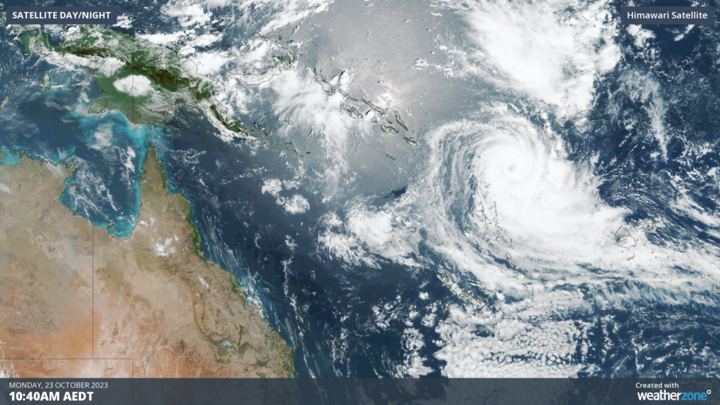 Tropical Cyclone Lola gaining strength near Vanuatu | DTN APAC