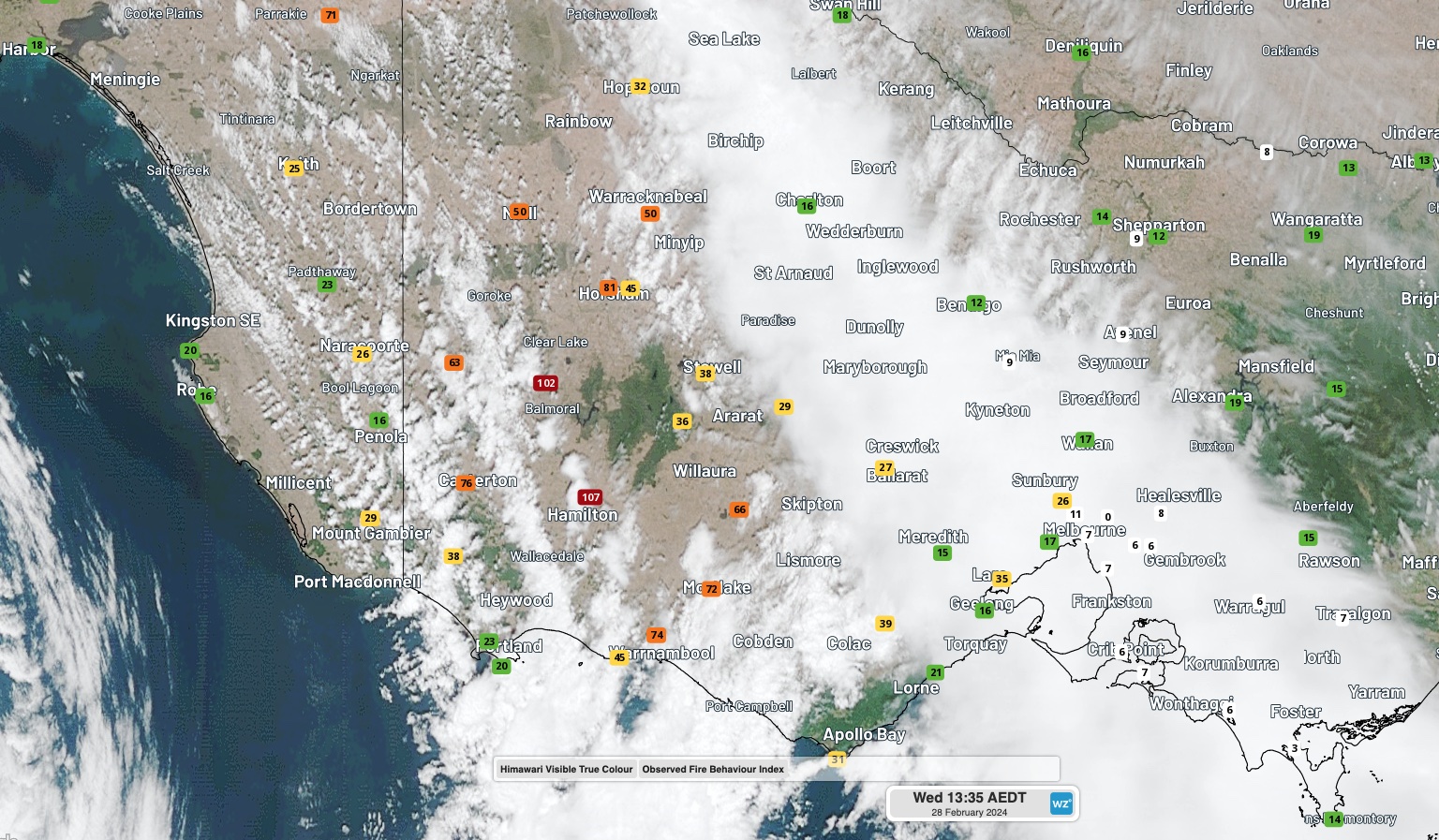 Catastrophic fire danger observed in western Victoria | DTN APAC