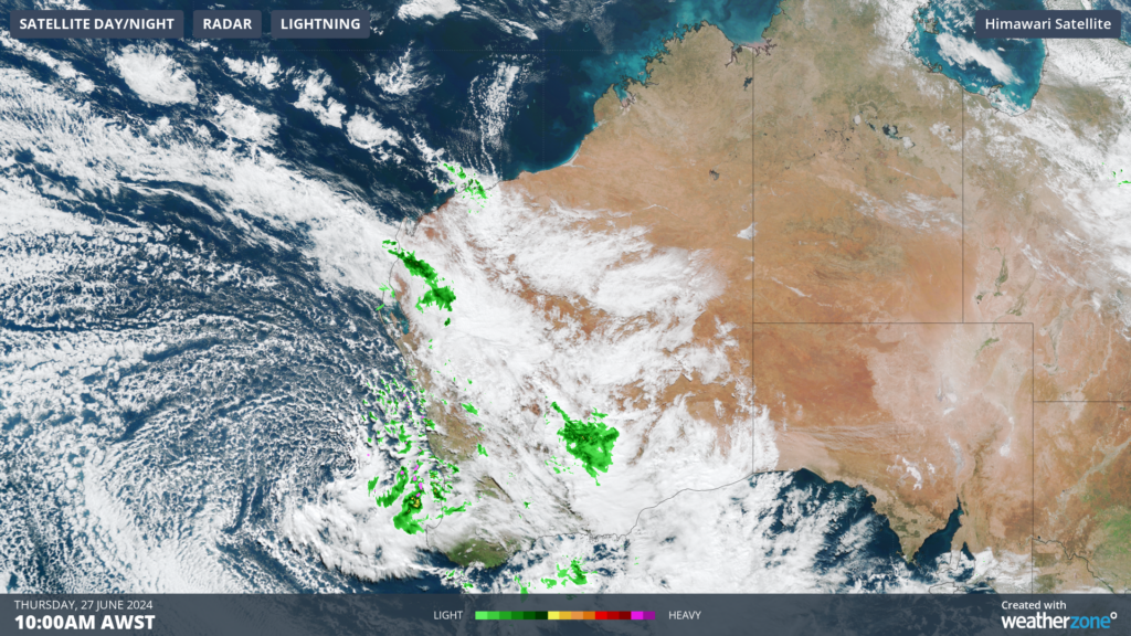 More than a month's rain and severe storms impact WA, more to come ...
