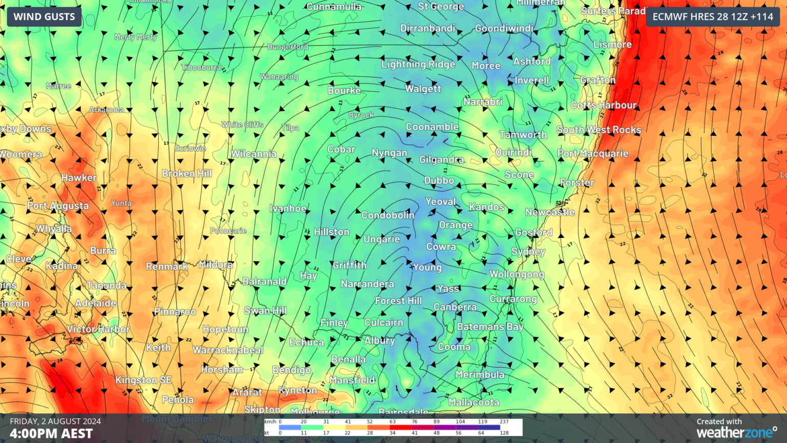 Damaging surf and fierce winds lashing NSW | DTN APAC