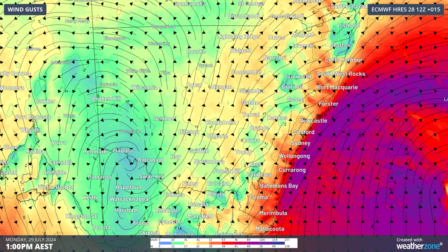 Damaging surf and fierce winds lashing NSW | DTN APAC