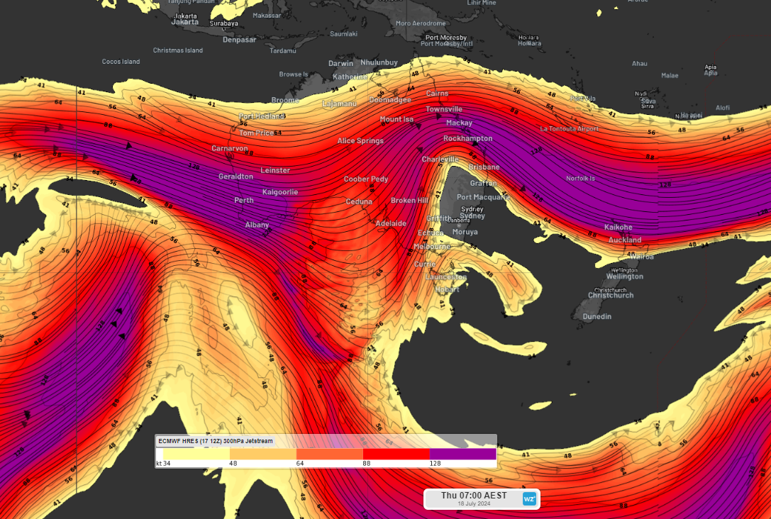 Jetstream behind this week's severe weather | DTN APAC