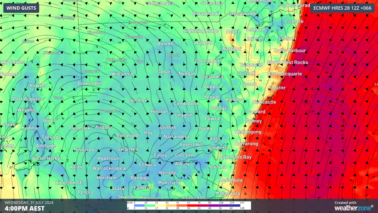 Damaging surf and fierce winds lashing NSW | DTN APAC