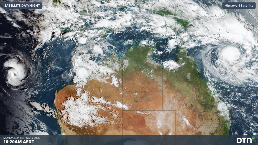 Two cyclones swirling near Australia | DTN APAC