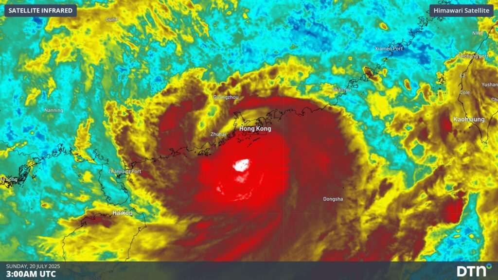 Typhoon Wipha sideswipes Hong Kong and southern China disrupting ...