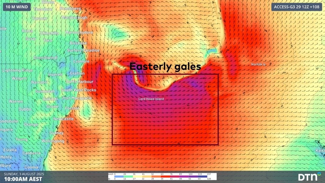 Intense complex low to bring powerful easterly swell to NSW and ...