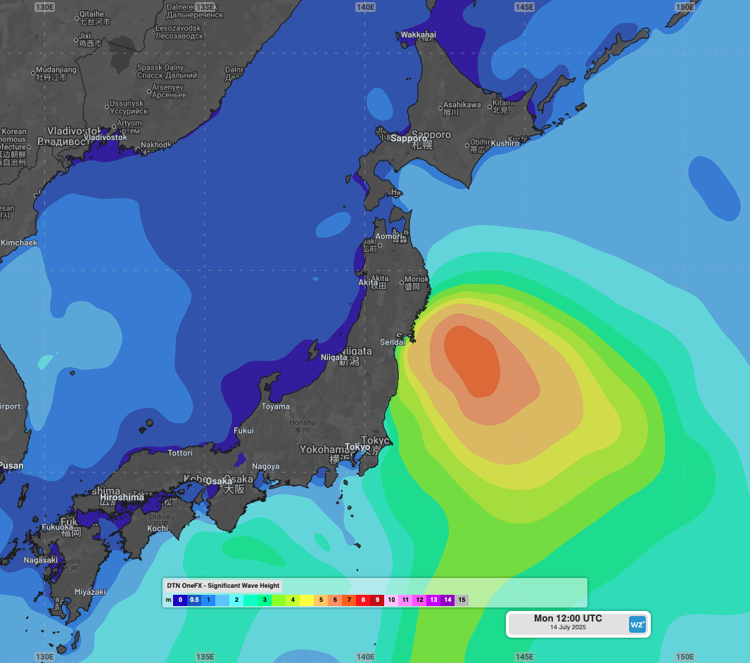 Tropical Storm Nari threatens Tokyo and northern Japan shipping and transportation industries ...
